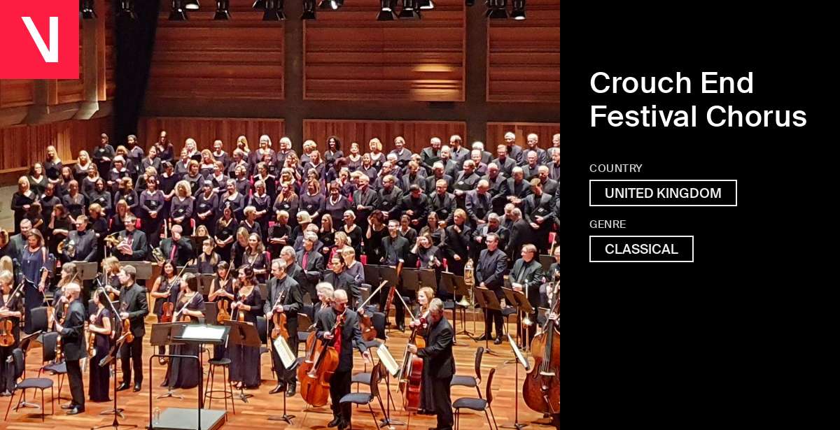 Crouch End Festival Chorus's Tracks, Videos and Upcoming Events