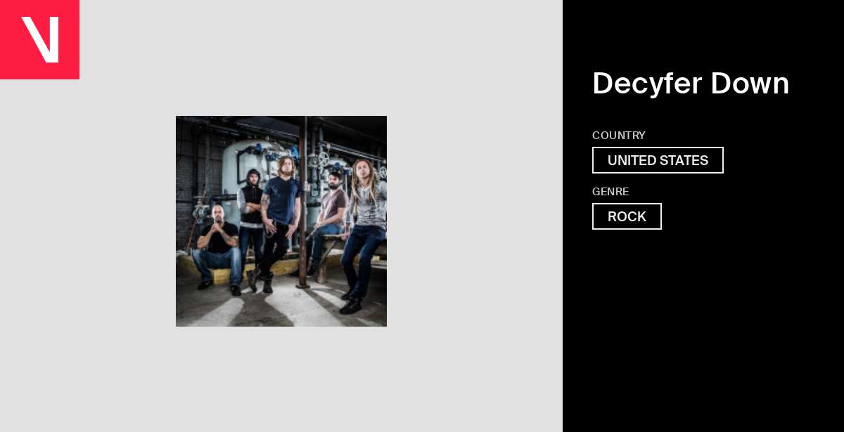 Decyfer Down Tour Dates