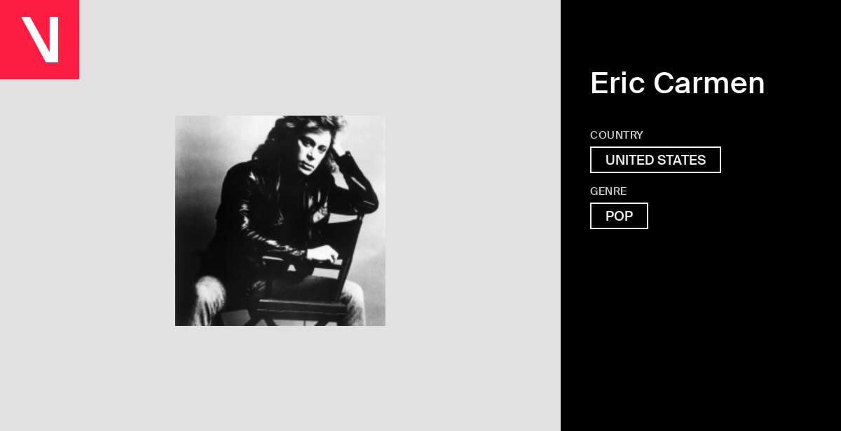 Eric Carmen Definitive Collection Eric Carmen All By Myself
