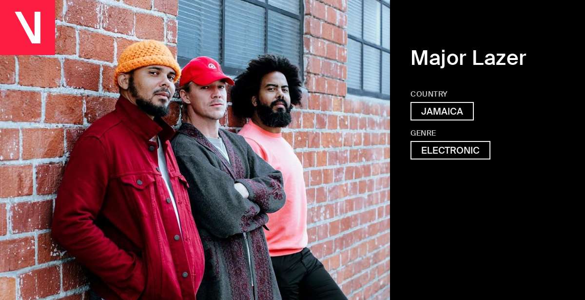 Major Lazer's Tracks, Videos and Upcoming Events